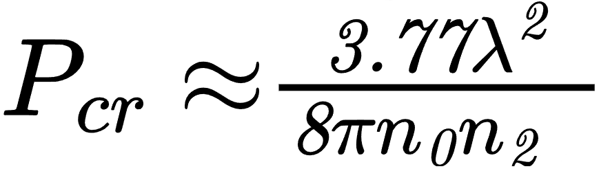 Self-focusing – PathFinder Digital Wiki